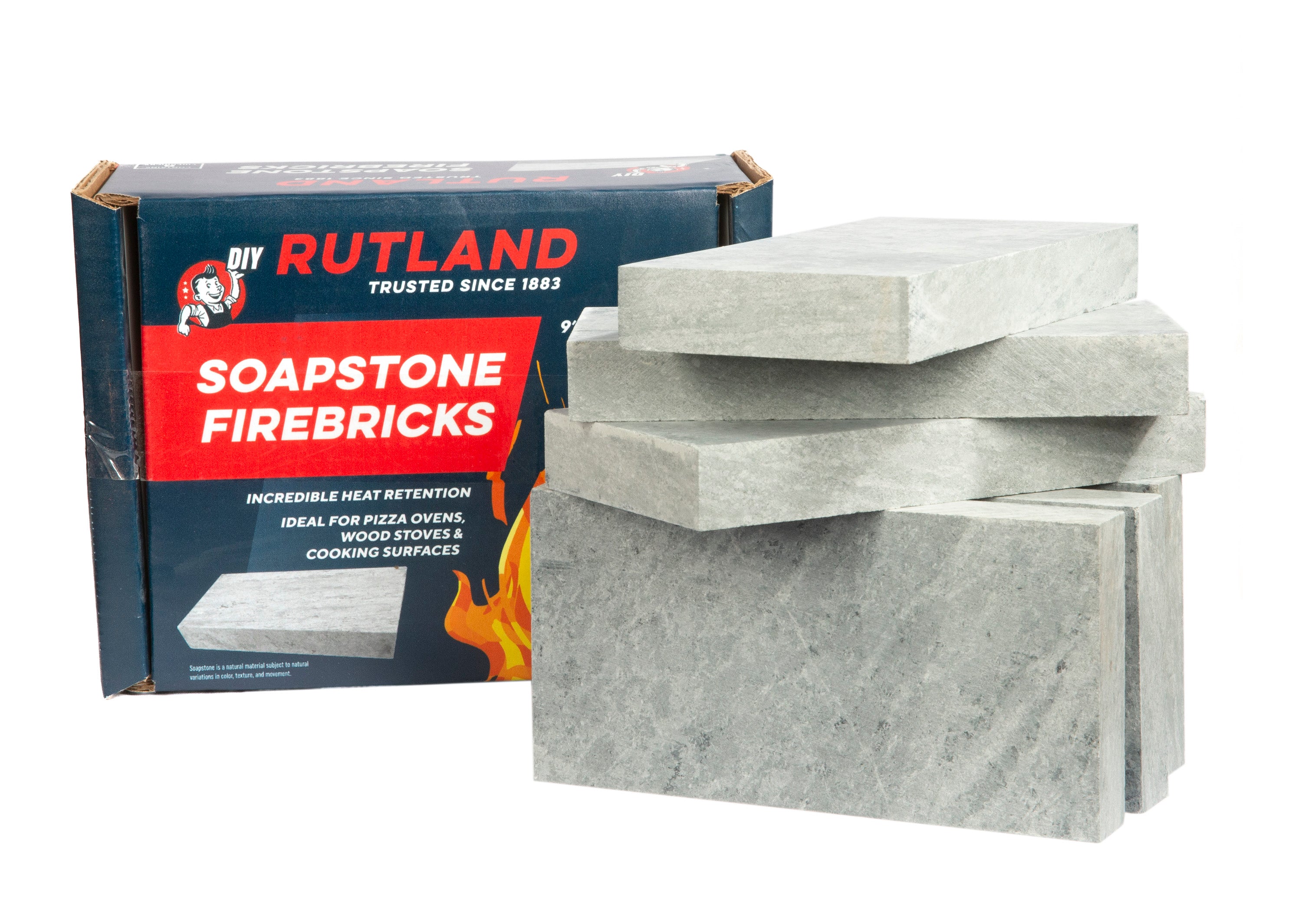 Soapstone Fire Bricks | Rutland