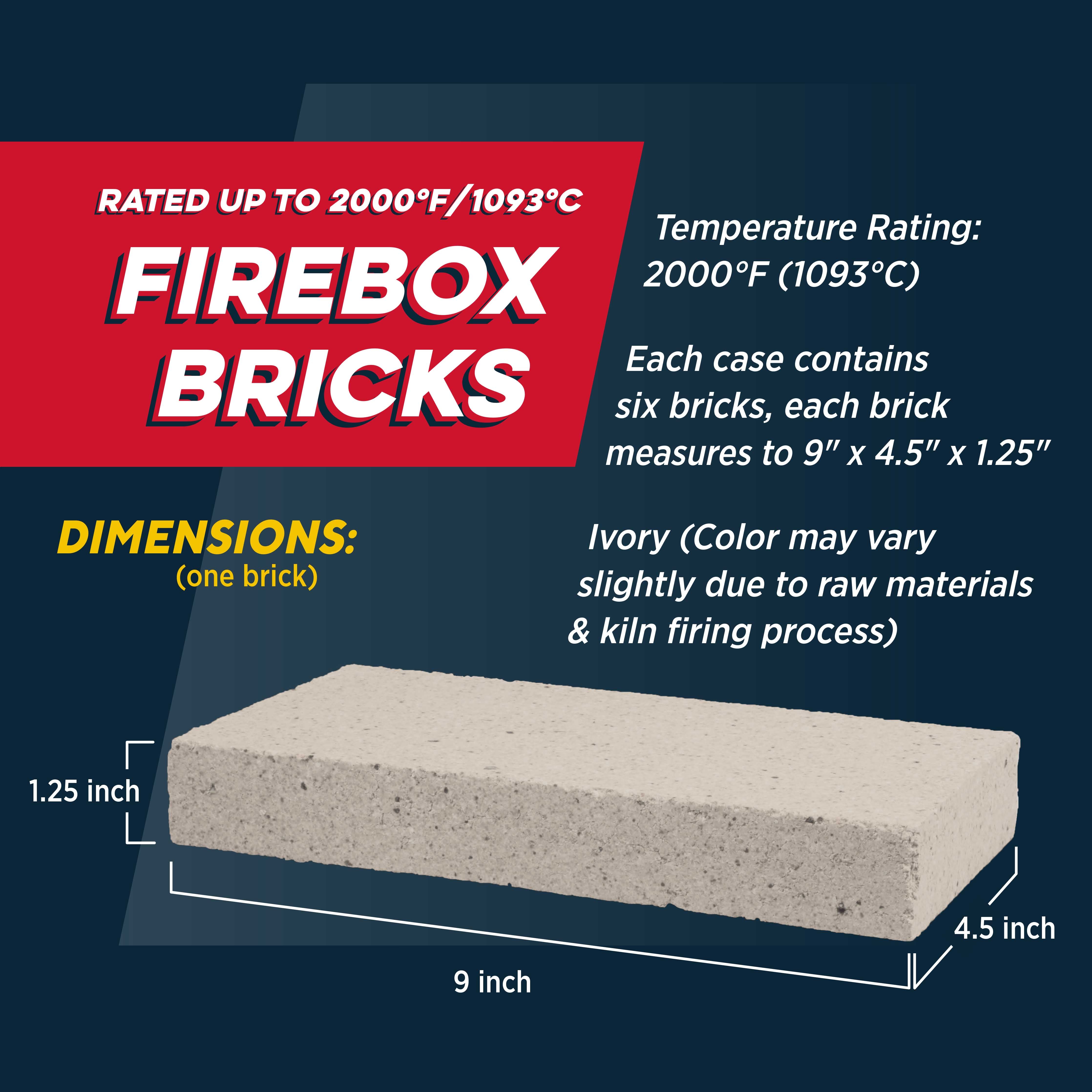Firebox Bricks | Rutland